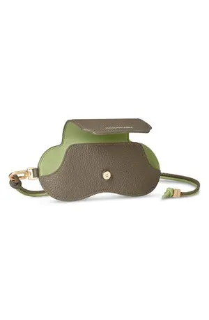 MAISON DE SABRE Leather Sunglasses Case - Cashmere Matcha