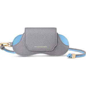 MAISON DE SABRE Leather Sunglasses Case - Dove Sky