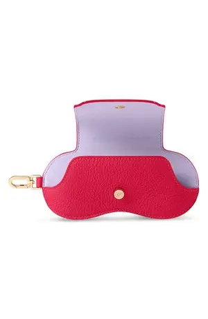 MAISON DE SABRE Leather Sunglasses Case - Fuchsia Lavender