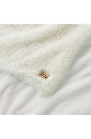 UGG Corben Faux Fur Throw Blanket