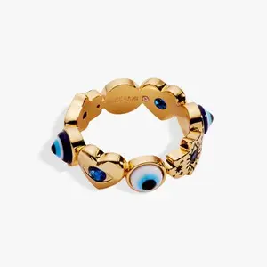 ALEX AND ANI Evil Eye Band Ring
