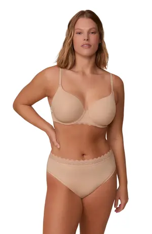 HARPER WILDE Base Lace T-shirt Bra - Beige