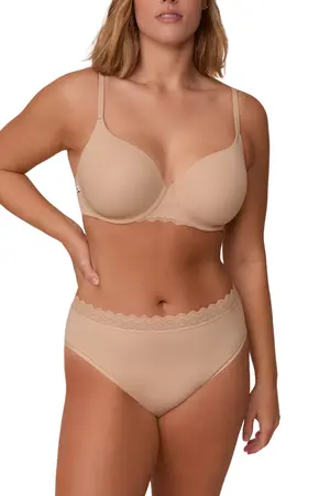 HARPER WILDE Base Lace T-shirt Bra - Beige