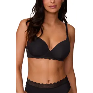 HARPER WILDE Base Lace T-shirt Bra - Black