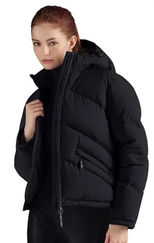 TRIPLE F.A.T. GOOSE Brenay Puffer Down Jacket - Black