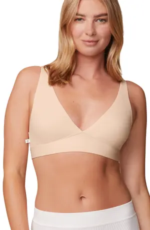 HARPER WILDE Bliss Plunge Adjustable Bralette - Beige