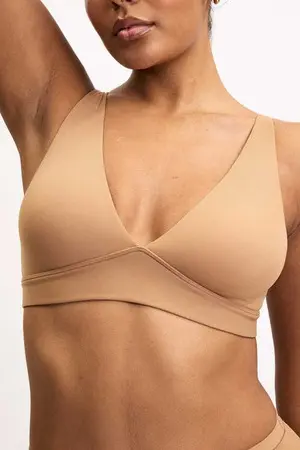 HARPER WILDE Bliss Plunge Adjustable Bralette - Tan