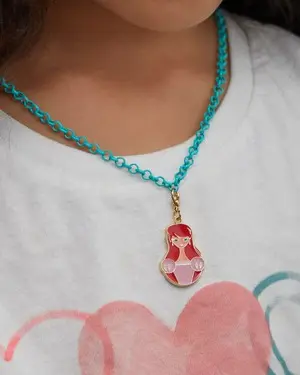 Disney The Little Mermaid Necklace And Bracelet Set