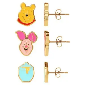 Disney Winnie The Pooh Stud Earring Set