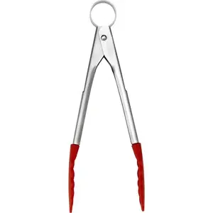 CUISIPRO Silicone Mini Tongs - Red