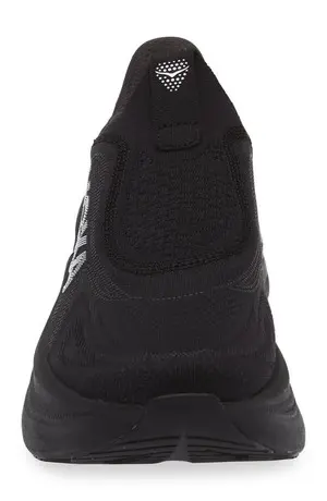 HOKA® Skyward Laceless Recovery Sneakers - Black/black