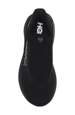 HOKA® Skyward Laceless Recovery Sneakers - Black/black