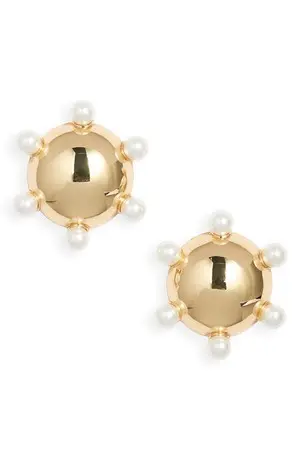 KENNETH JAY LANE Stud Earrings - Gold