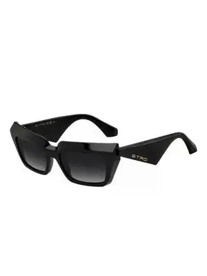 Etro Geometric Frame Sunglasses