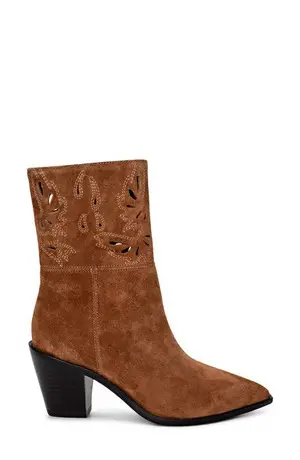 L'Agence Anne Western Boots - Buckskin Suede