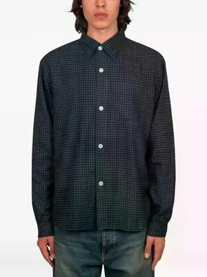 ANOTHER ASPECT Gingham-check Shirt
