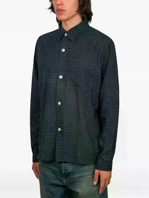 ANOTHER ASPECT Gingham-check Shirt