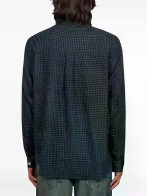 ANOTHER ASPECT Gingham-check Shirt