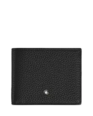 Montblanc Grain Leather Bifold Wallet Exclusive - Black