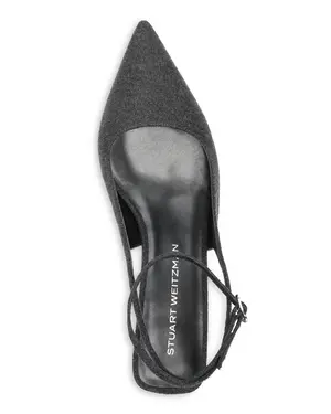 STUART WEITZMAN Vinnie 50 Ankle Strap Pumps