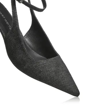 STUART WEITZMAN Vinnie 50 Ankle Strap Pumps