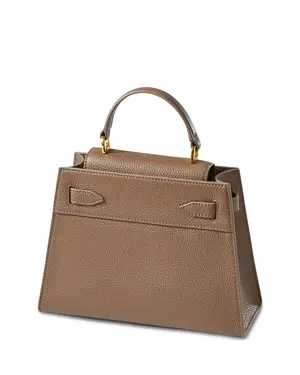 Veronica Beard Dash Small Leather Crossbody Bag