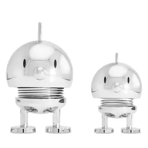 HOPTIMIST Bumble Figures, Set Of 2 - Silver