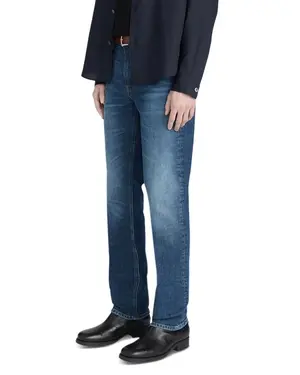FRAME Straight Fit Denim Jeans - Beachline