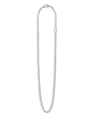 Lagos Sterling Anthem High Jinks Link Chain Necklace - Silver