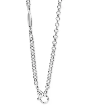 Lagos Sterling Anthem High Jinks Link Chain Necklace - Silver