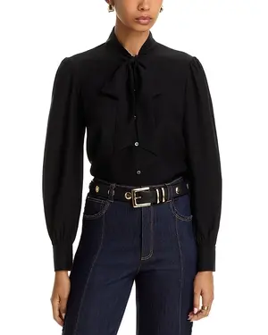 Cinq A Sept Black Blouses