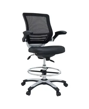 MODWAY Edge Drafting Chair Black
