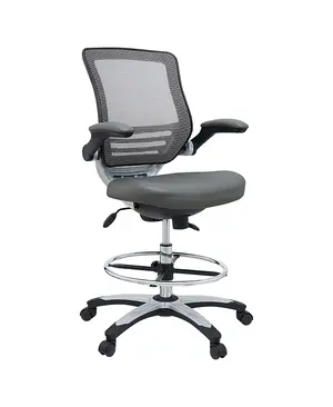 MODWAY Edge Drafting Chair - Gray