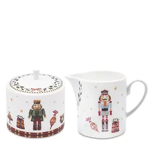 Prouna Nutcracker Sugar & Creamer Set - Multi