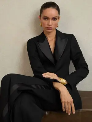 REISS Della Petite Atelier Tuxedo Blazer