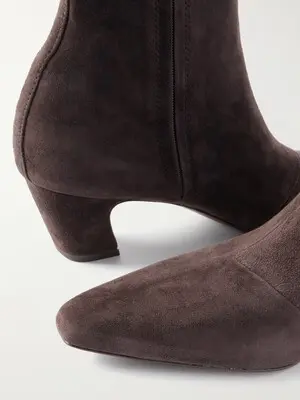 LOEFFLER RANDALL Doria Suede Ankle Boots