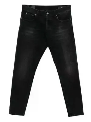 DONDUP Whiskering-effect Straight Leg Jeans