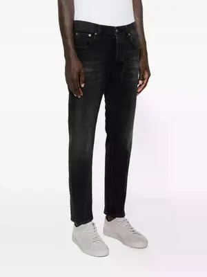 DONDUP Whiskering-effect Straight Leg Jeans