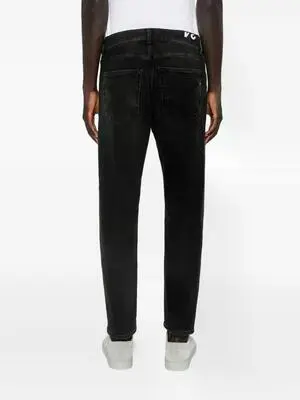 DONDUP Whiskering-effect Straight Leg Jeans