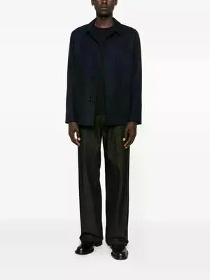 MAURIZIO BALDASSARI Virgin-wool T-shirt - Blue
