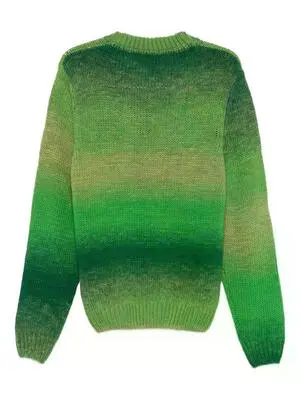 MANUEL RITZ Gradient-effect Alpaca-blend Sweater
