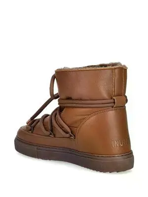 Inuikii Leather Lace-up Ankle Boots