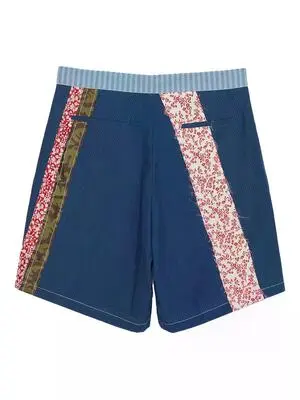 EDWARD CUMING Patchwork Performance Shorts