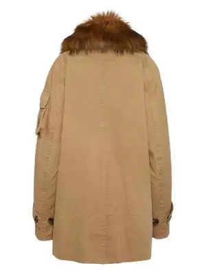 Dsquared2 Fur-collar Parka Coat