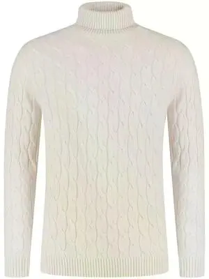 LUIGI BORRELLI Cable-knit Sweater