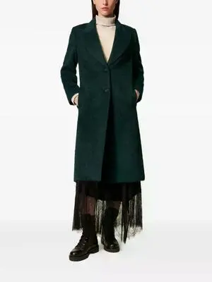 TWINSET Wool Blend Single-breasted Coat