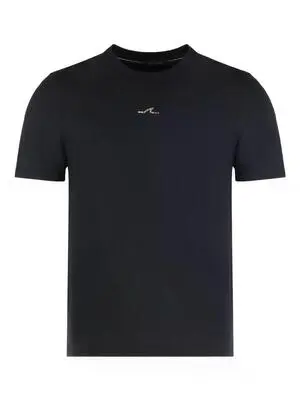 Paul & Shark Logo-print Cotton T-shirt - Black