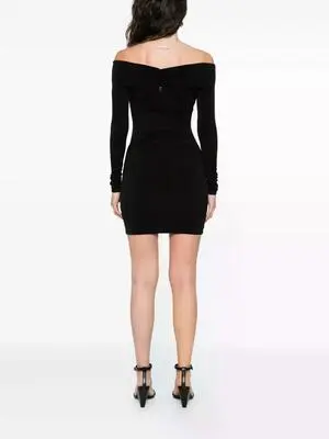 Patrizia Pepe Draped Mini Dress