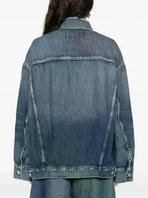 AGOLDE Buttoned Denim Jacket - Blue