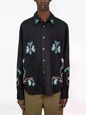 Baziszt Embroidered Shirts For Men